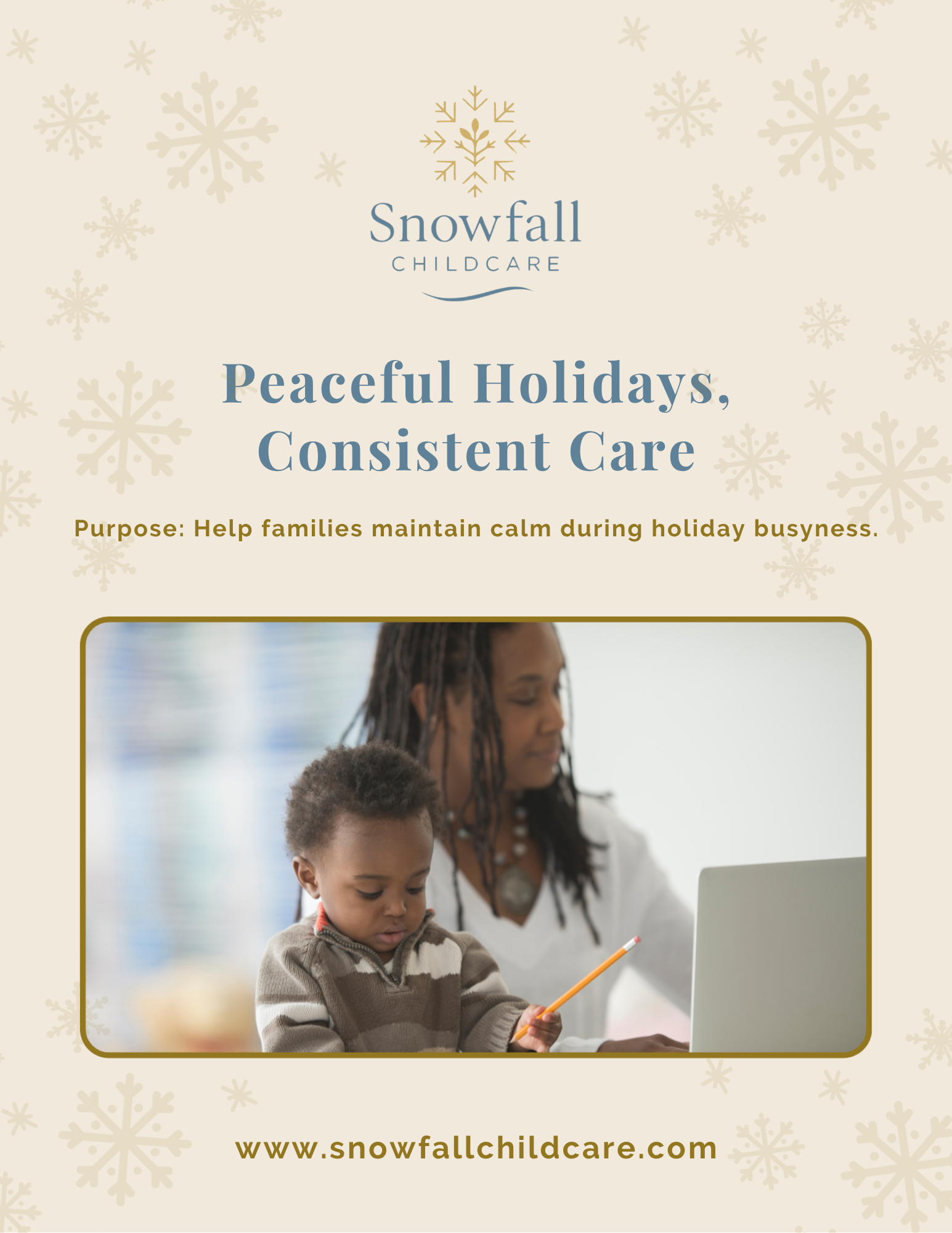 Holiday Care Routine Checklist | Snowfall Childcare